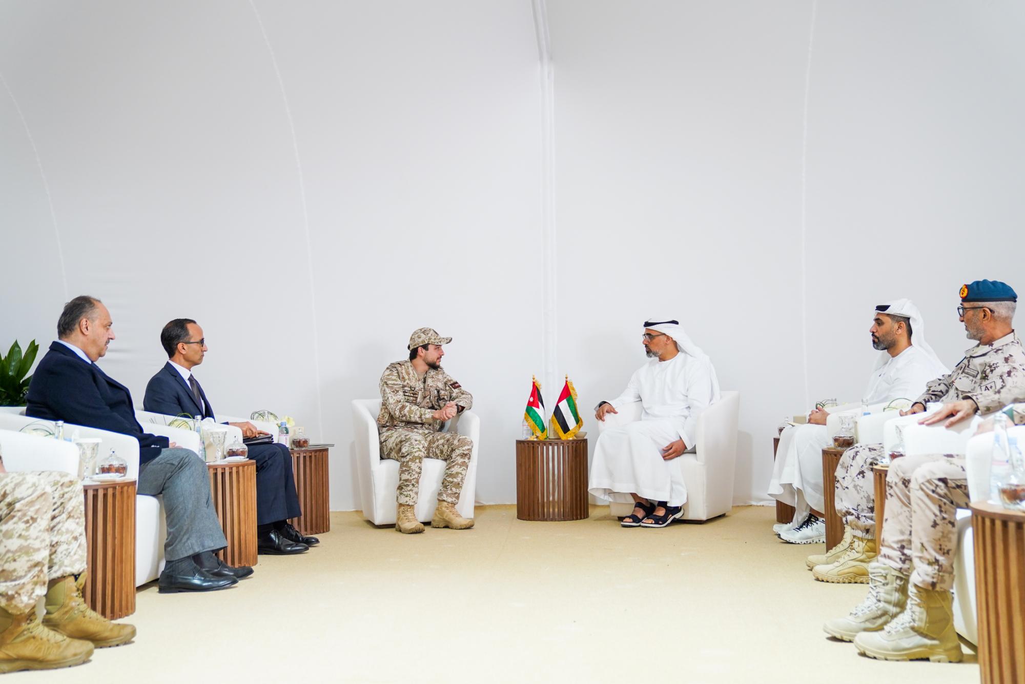 Crown Prince meets Sheikh Khaled bin Mohamed bin Zayed in Abu Dhabi ...