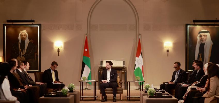 Crown Prince meets winners of Al Hussein bin Abdullah II Award for Voluntary Service | HRH Crown ...